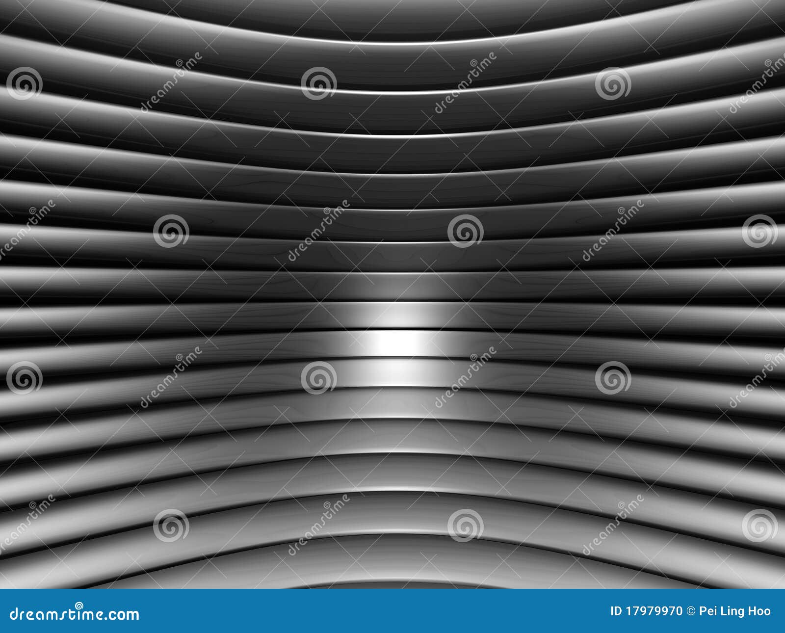 Aluminum Abstract Silver Curve Stripe Pattern Stock Illustration ...