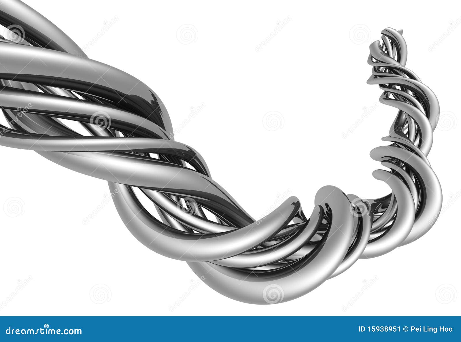 Aluminum Abstract Silver String Stock Illustration - Illustration of ...