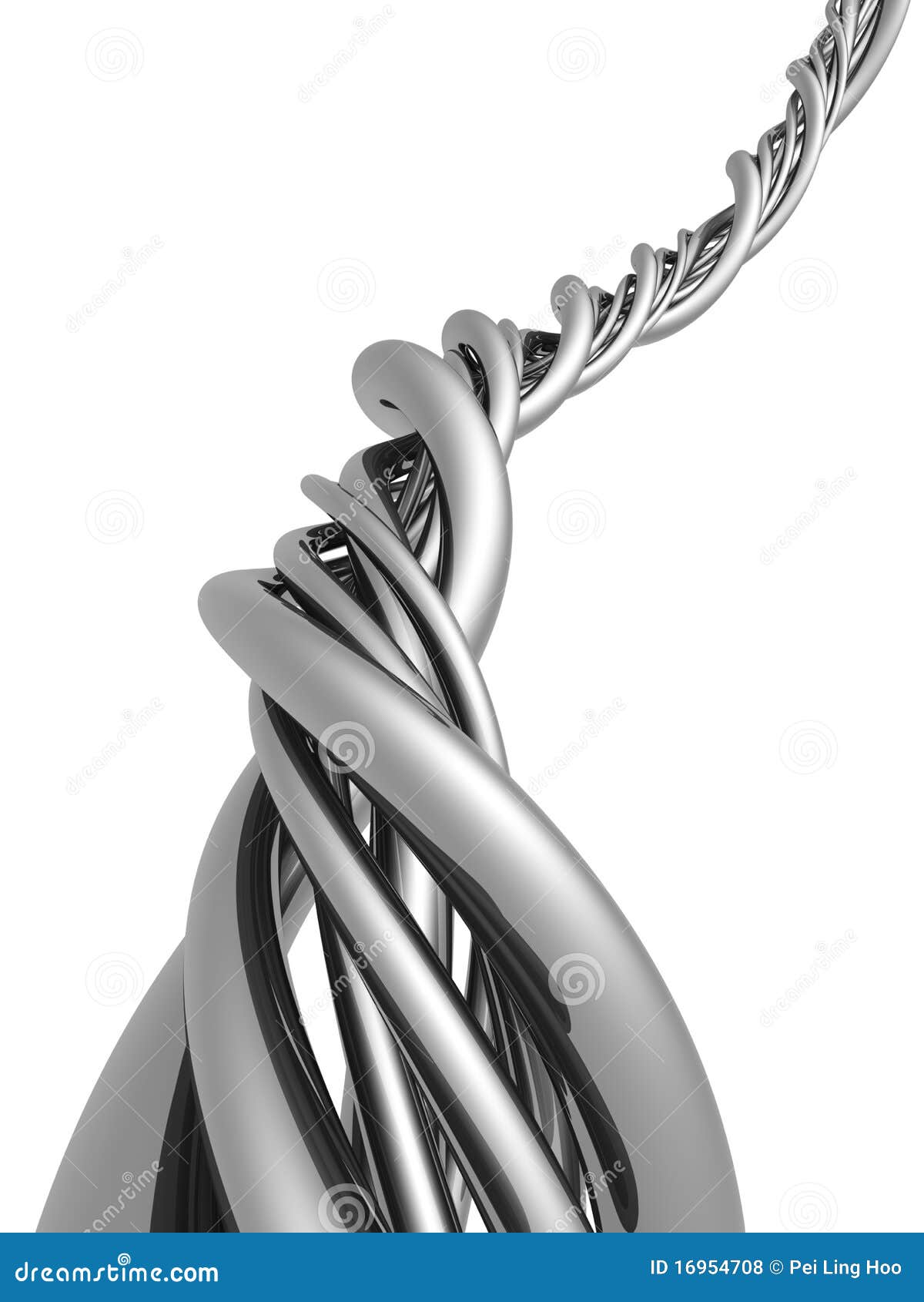 Aluminum Abstract Silver String Stock Illustration - Illustration of ...