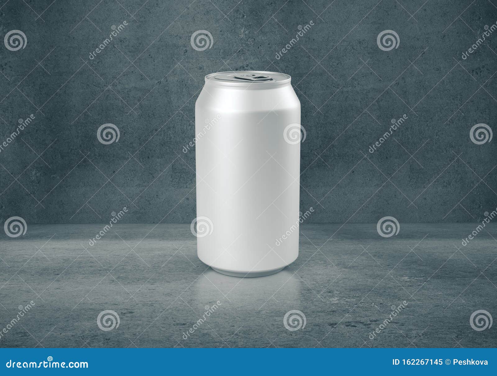 Aluminum beer can stock illustration. Illustration of refreshment ...