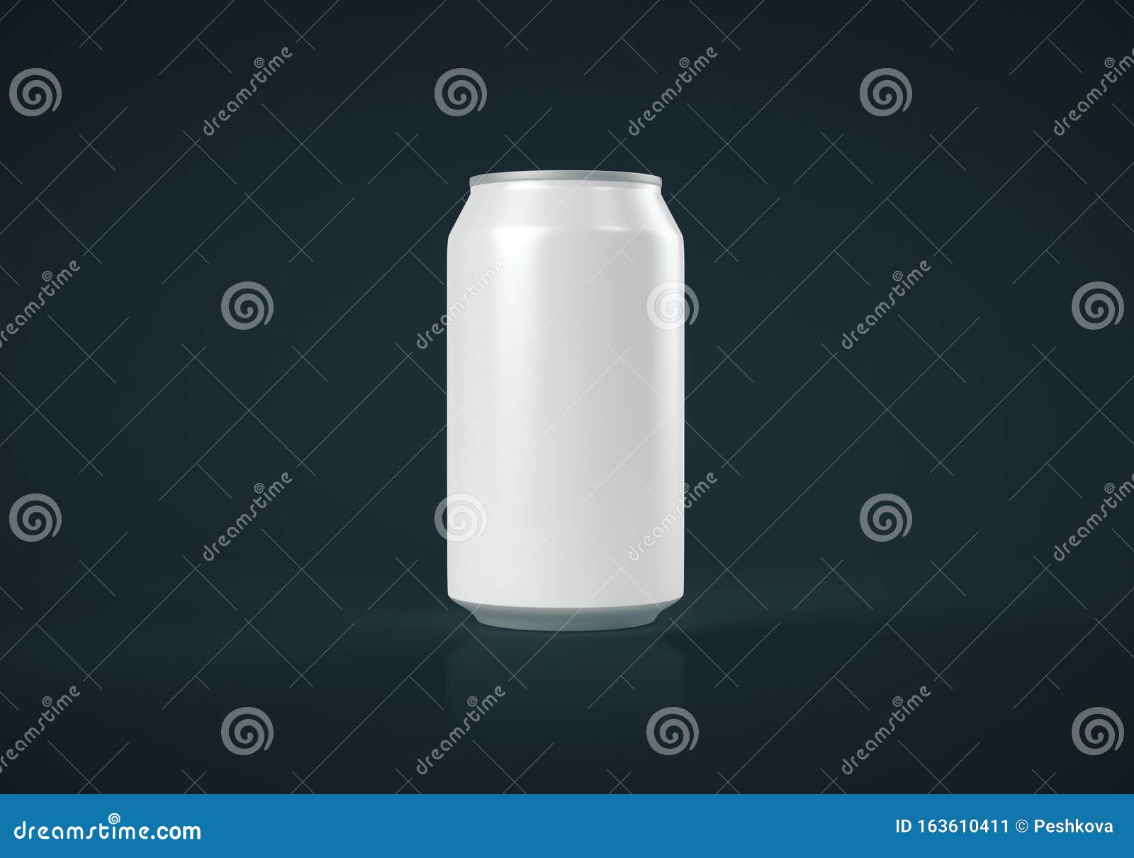 Aluminum beer can stock illustration. Illustration of drink - 163610411