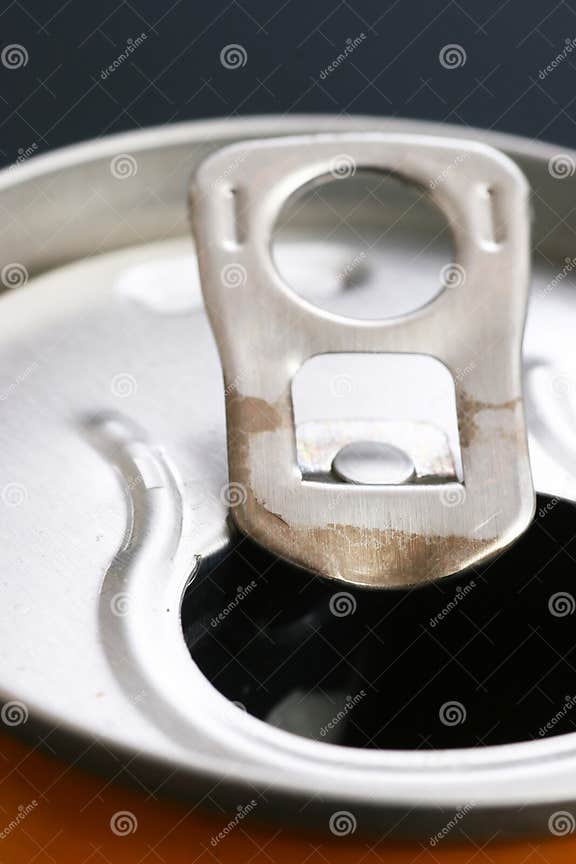 Aluminum Can Pop Top Tab stock photo. Image of open, opened - 1894104
