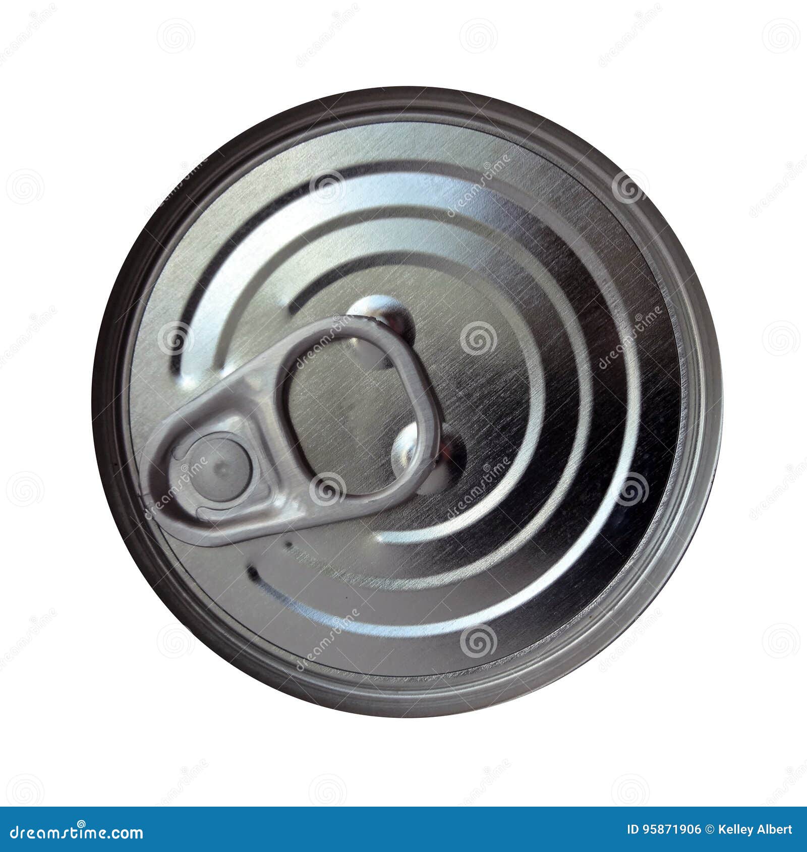 Aluminum Can with Pull Tab stock photo. Image of canister - 95871906