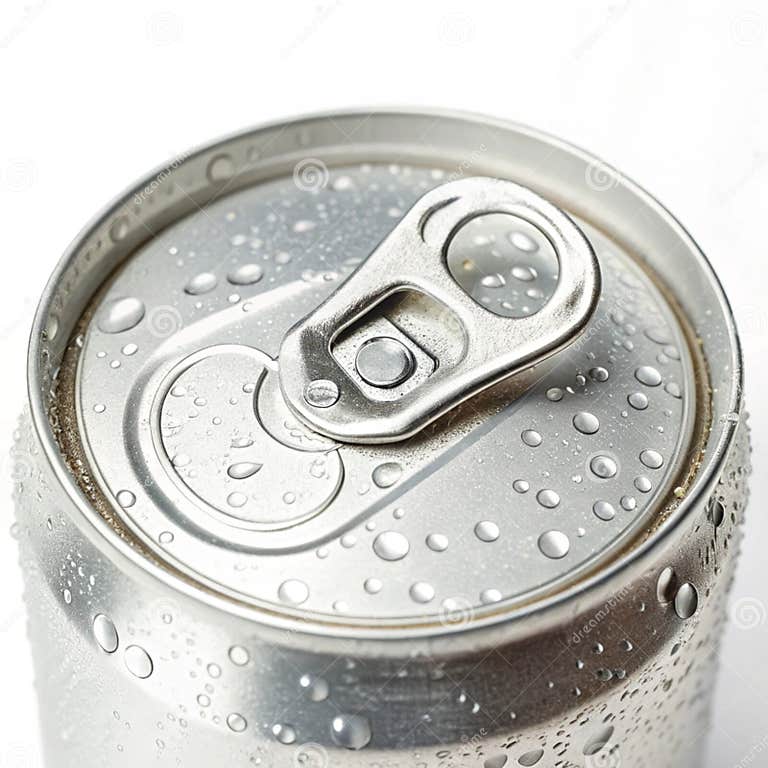 Aluminum Can with Ring Pull Isolated on Transparent Background Stock ...