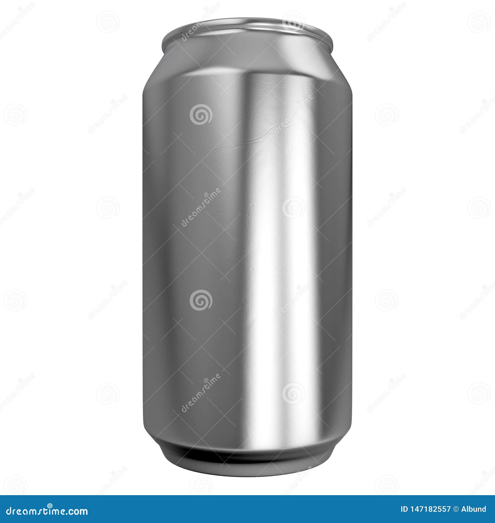 Aluminum Can Plain Generic stock illustration. Illustration of ...