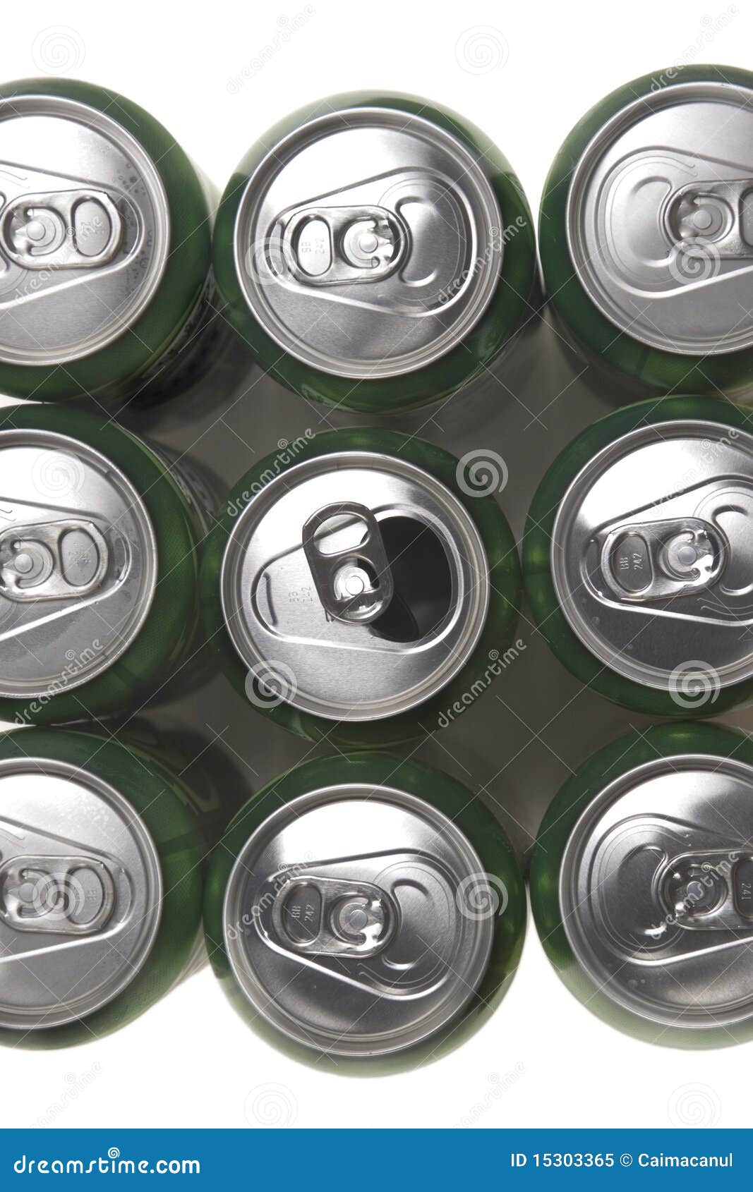 Aluminum cans stock image. Image of metal, industry, macro - 15303365