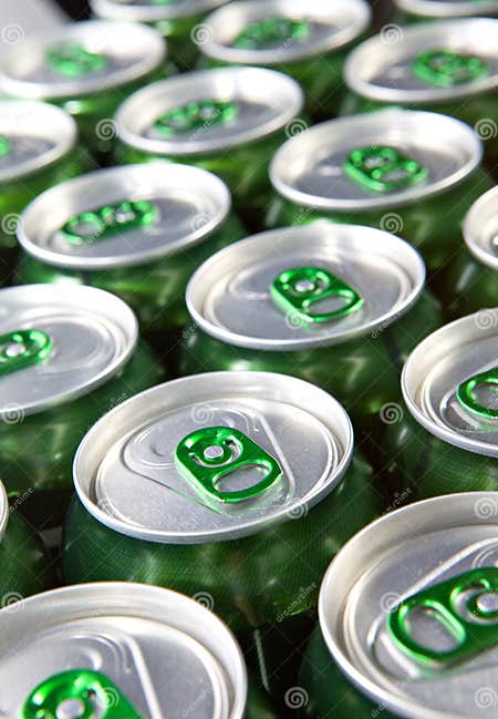 Aluminum cans with keys stock photo. Image of liquid - 12958702