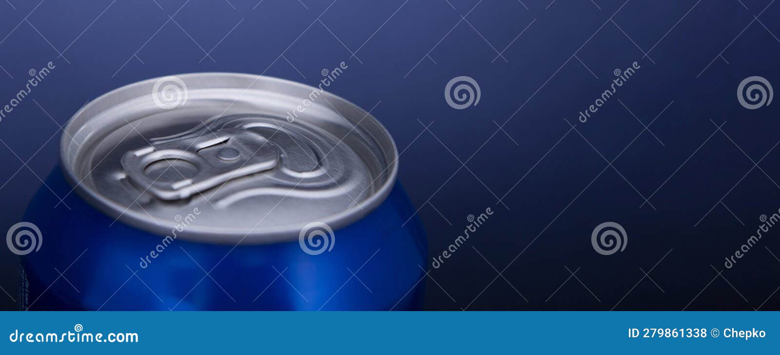 Aluminum Cans of Soda Top View Stock Photo - Image of shiny, canned ...