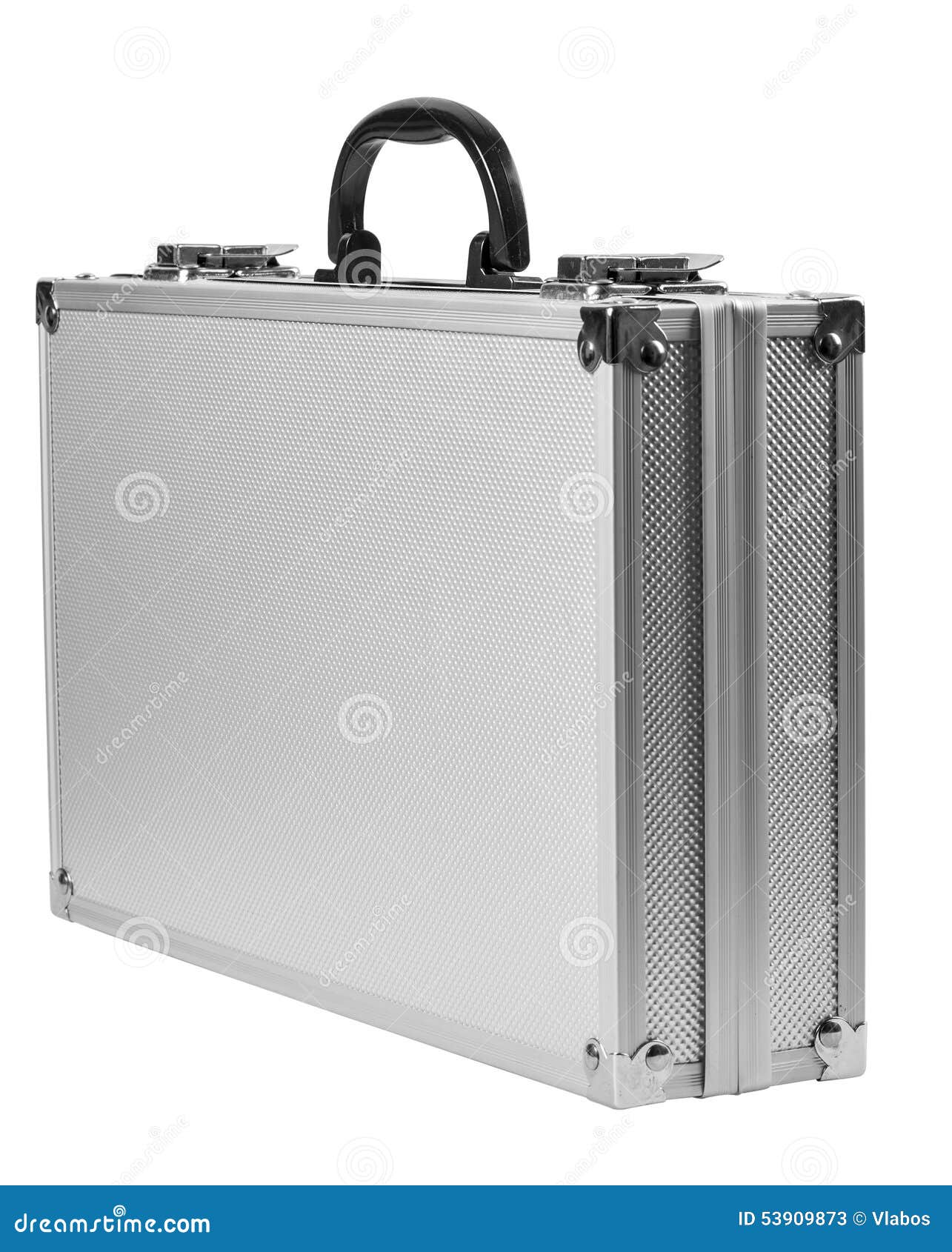 Aluminum case stock image. Image of chrome, personal - 53909873