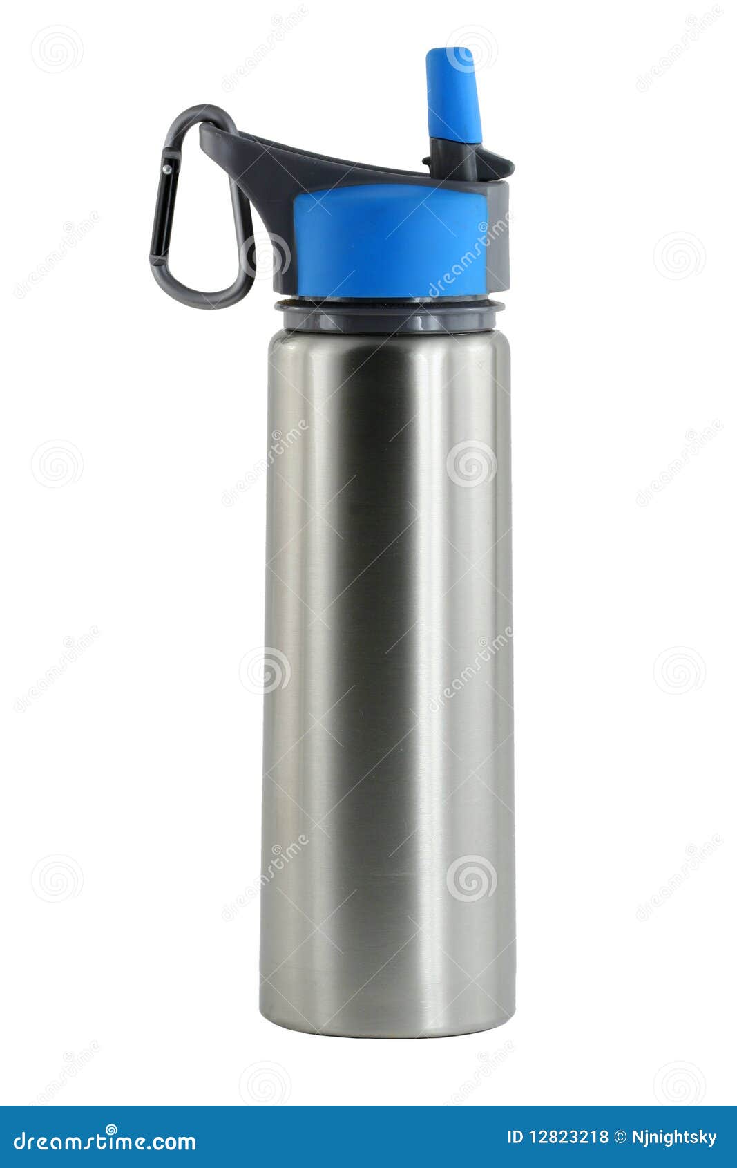 Aluminum Flaska Isolerat Vatten Arkivfoto - Bild av dricka, objekt ...