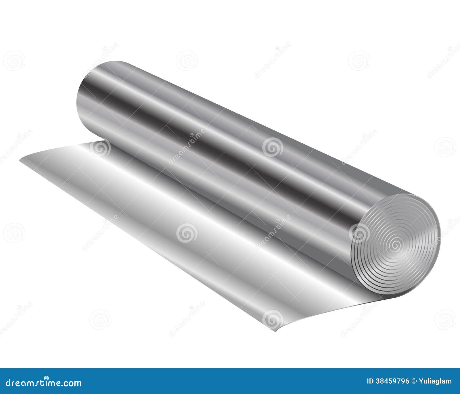 Aluminum foil stock vector. Illustration of clip, clipart - 38459796