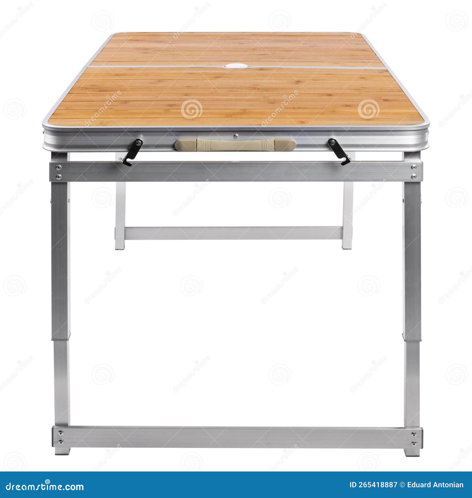 Aluminum Folding Table with Height Adjustment, Table for Camping or ...