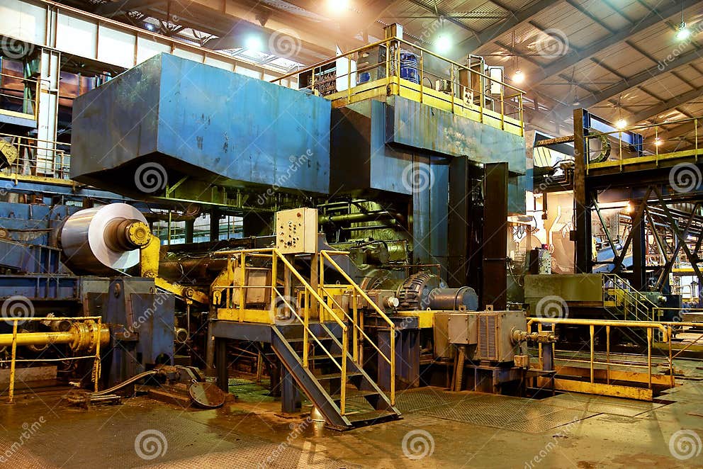 Aluminum Hot Mill stock image. Image of mill, side, alpha700 - 61199025