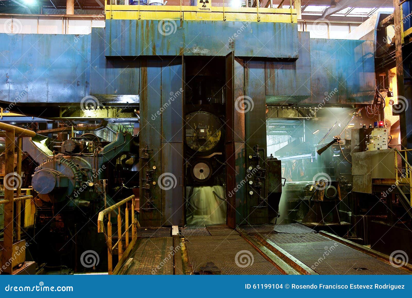 Aluminum hot mill stock photo. Image of mill, ingot, alloy - 61199104