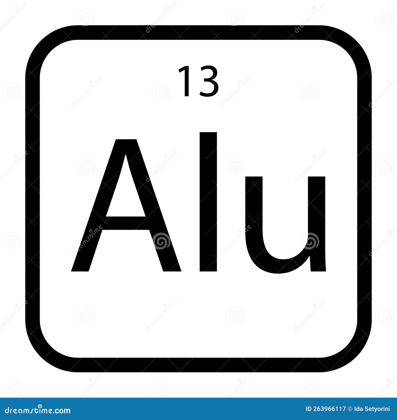 Aluminum icon vector stock illustration. Illustration of outline ...