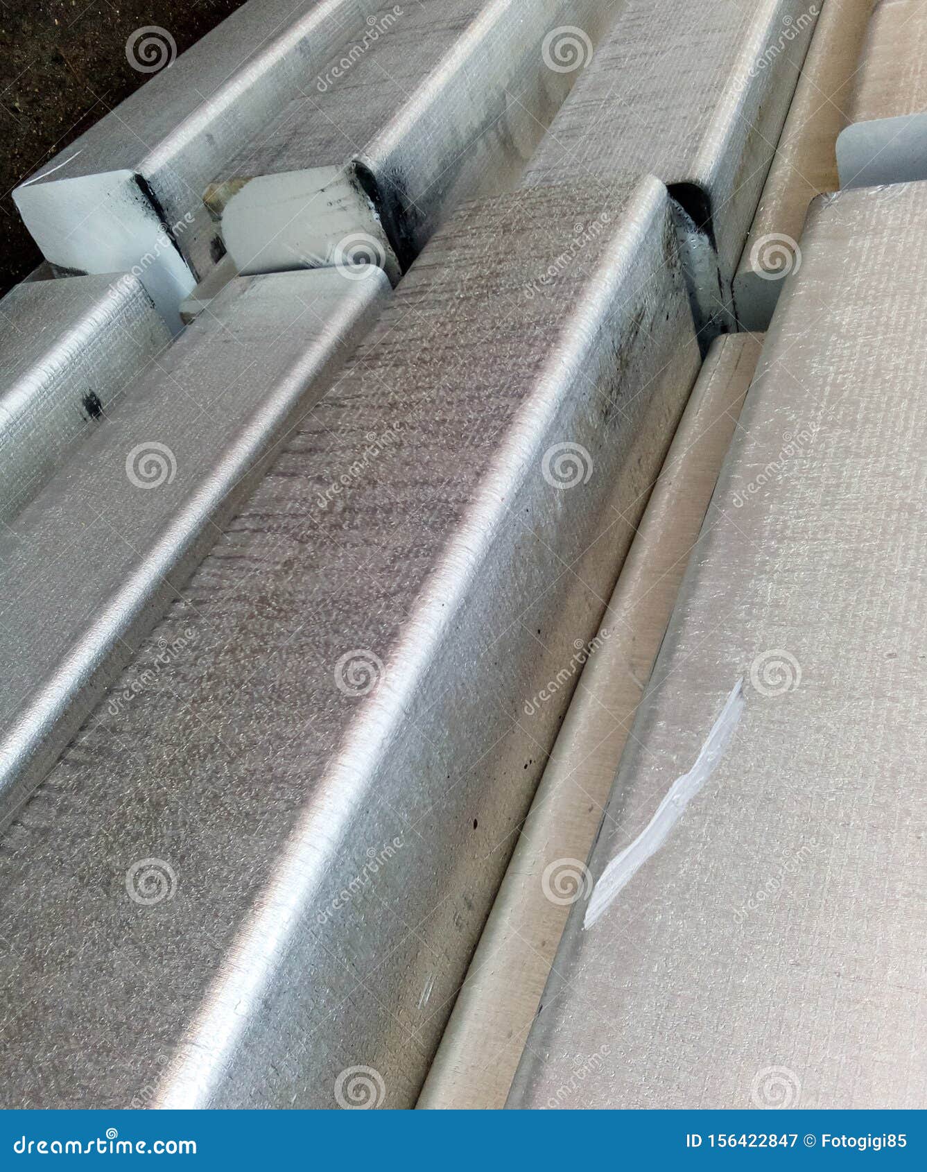 Aluminum . Transportation of Aluminum for Export Stock Image - Image of ...