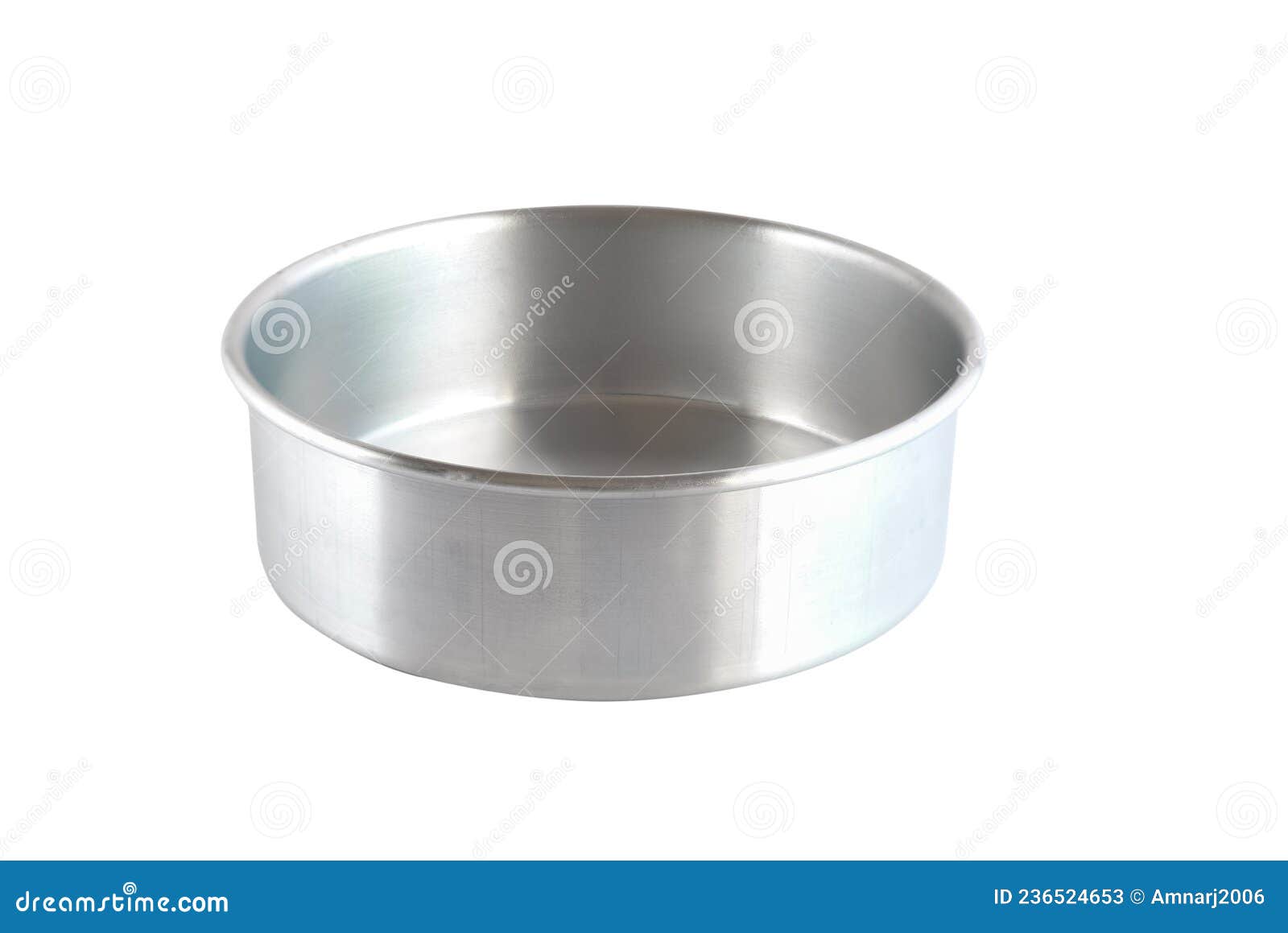 Aluminum Metal Baking Tray Container Isolated Stock Image - Image of ...