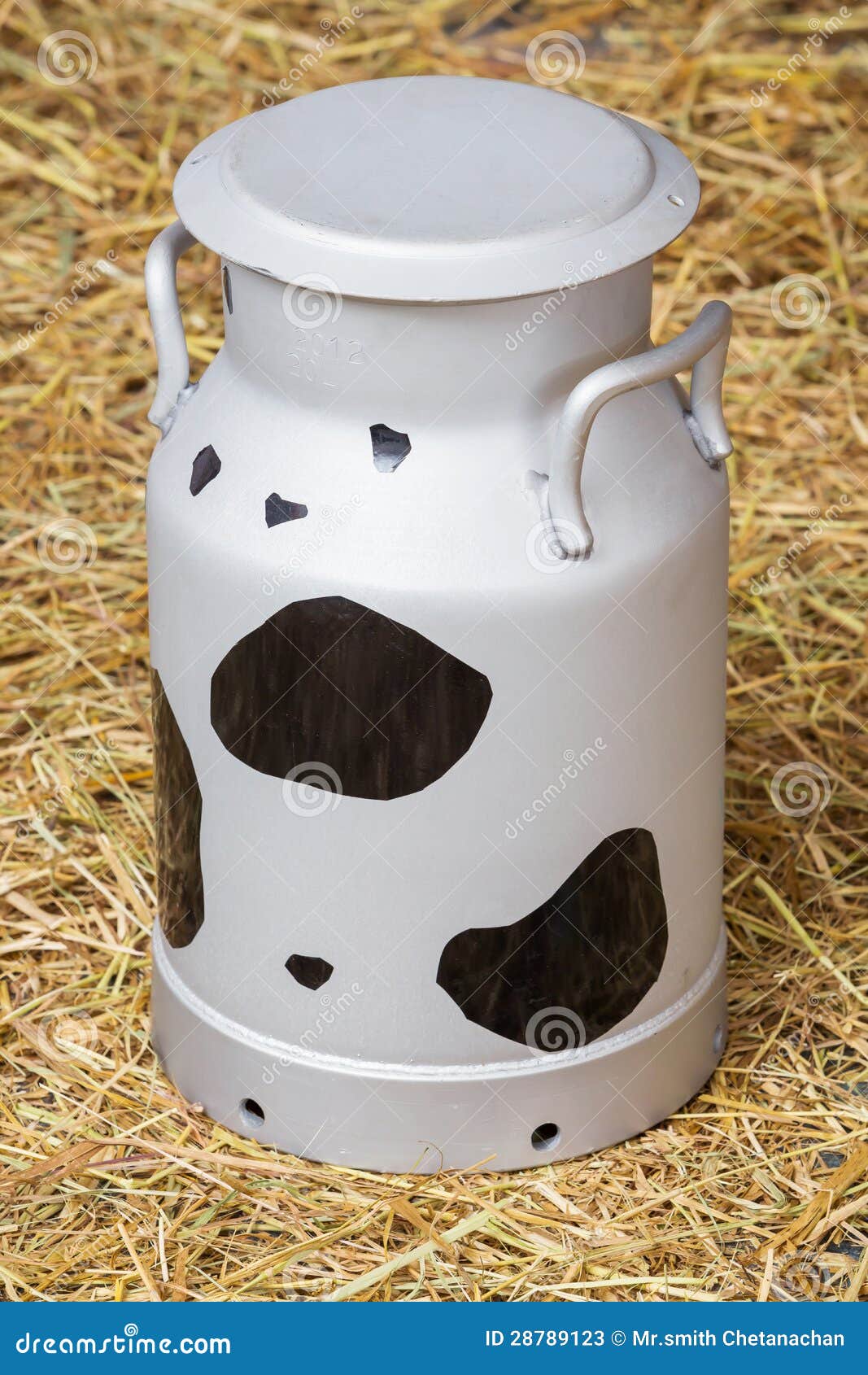 Aluminum Milk Barrel stock image. Image of grow, golden - 28789123