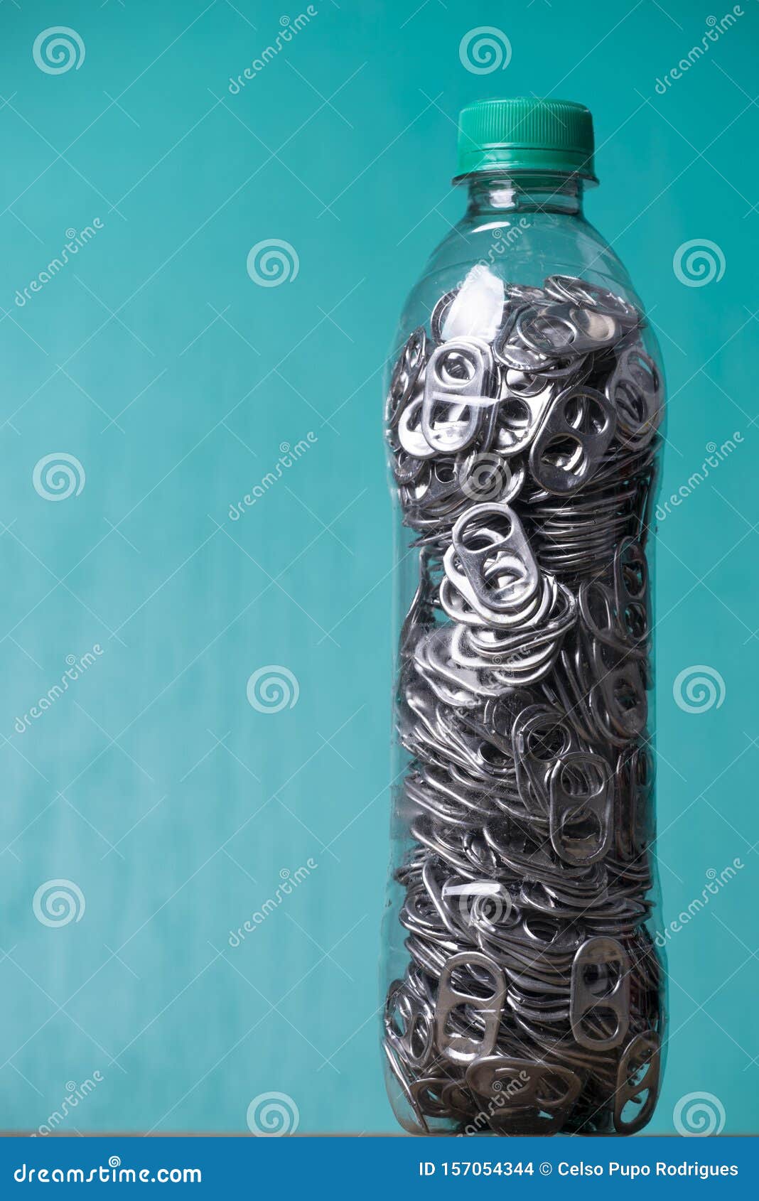 Aluminum pull tabs stock photo. Image of recycling, soda - 157054344
