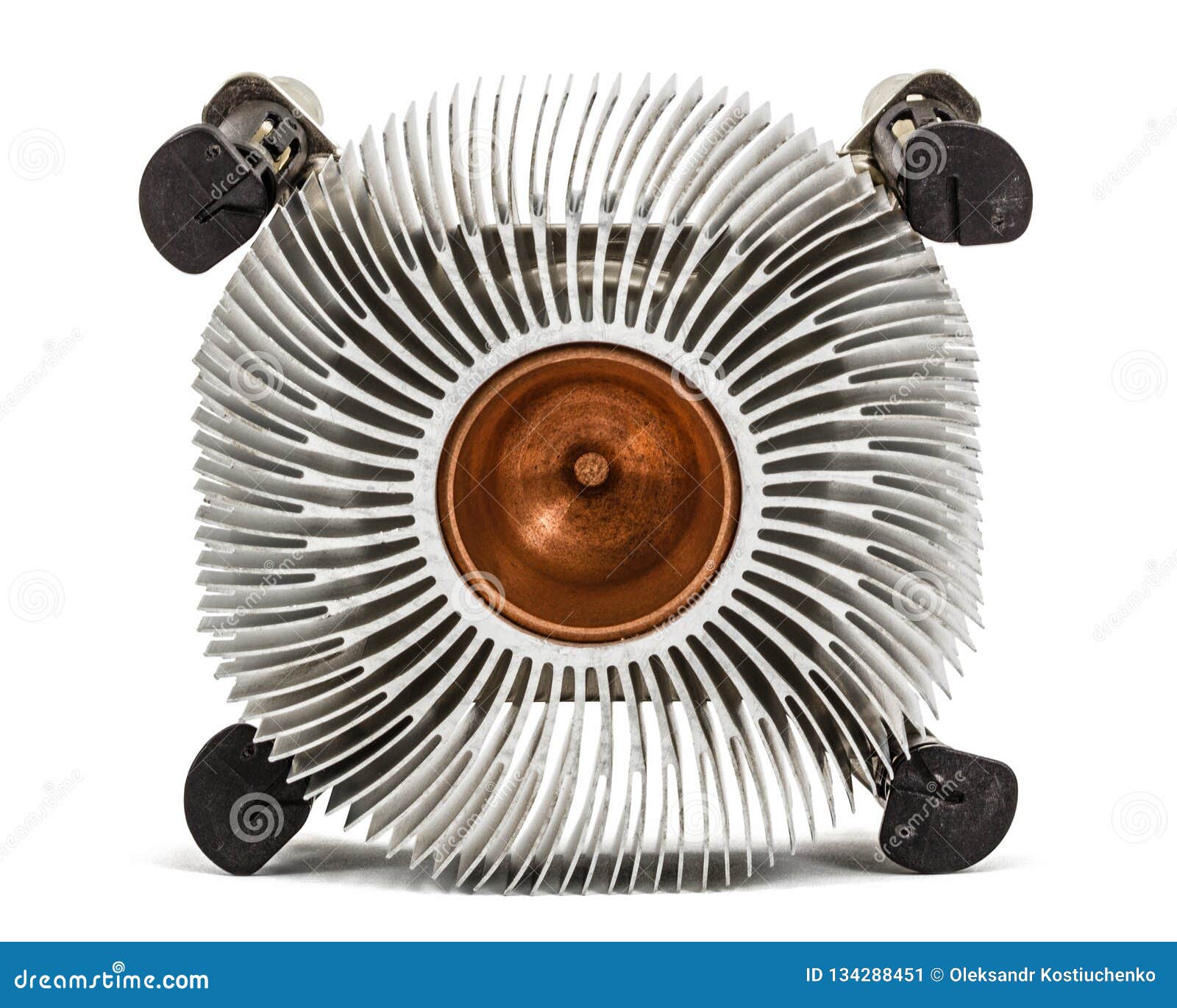 Aluminum Radiator with Copper Insert for Cooling of Computer Processor ...