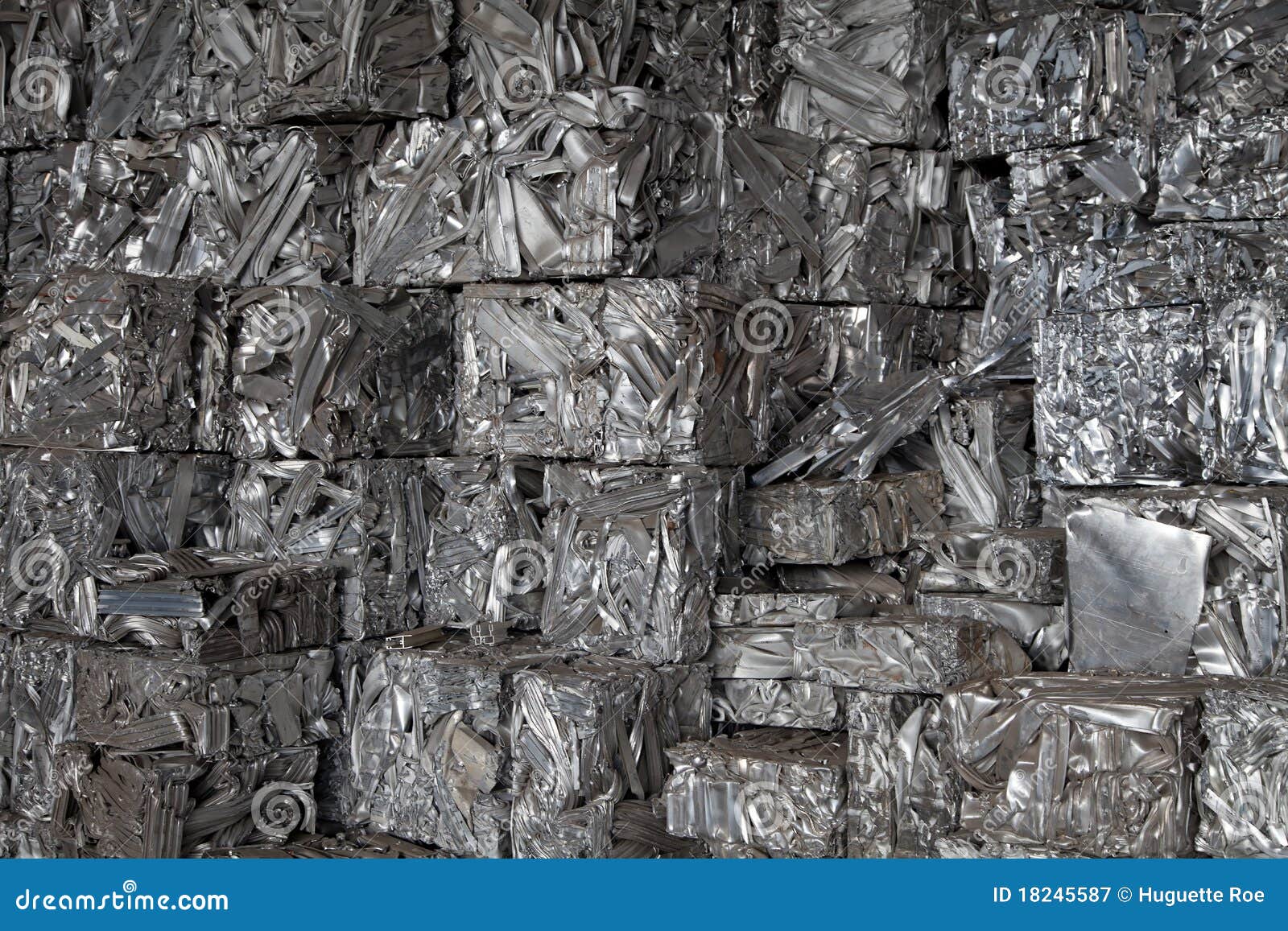Aluminum recycling stock image. Image of center, abstract - 18245587