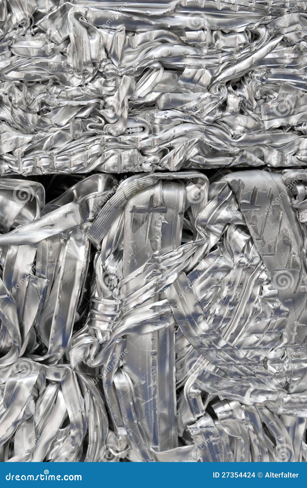 Aluminum recycling stock photo. Image of casting, material - 27354424