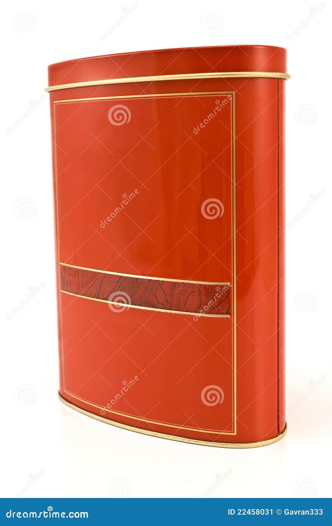 Aluminum red box with lid stock image. Image of compartment - 22458031