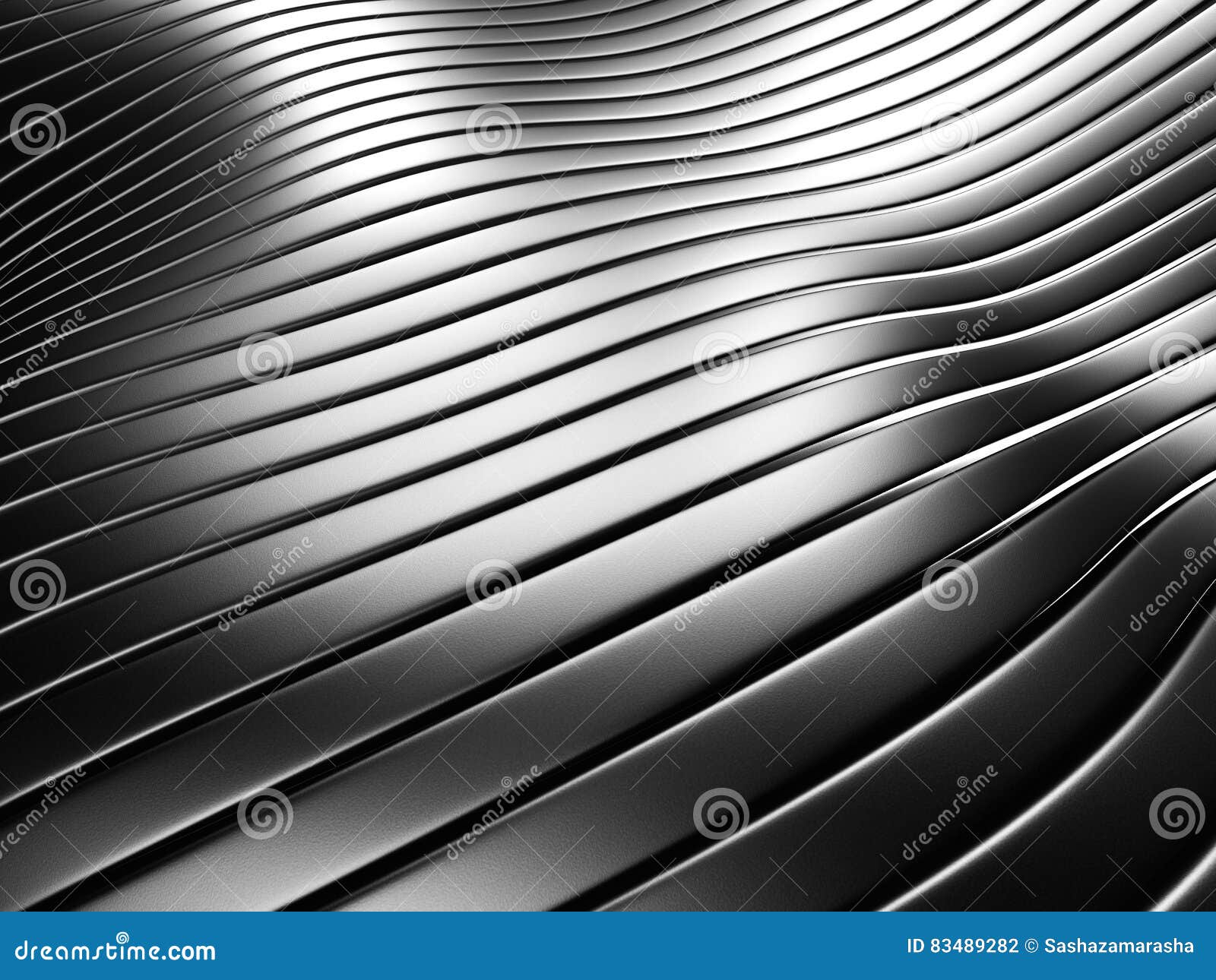 Aluminum Silver Stripe Pattern Abstract Background Stock Illustration ...