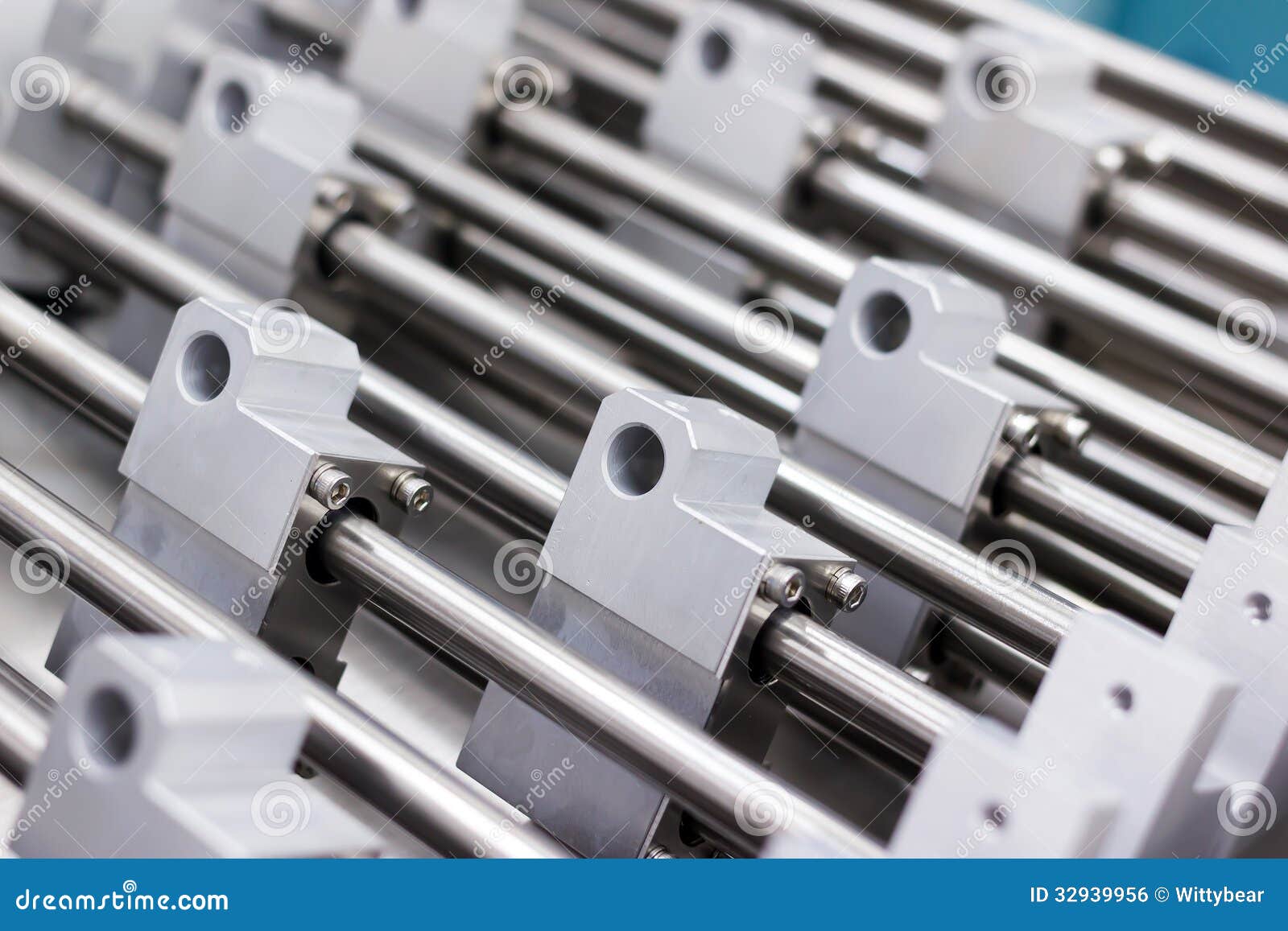 Aluminum Structural Metal Shapes Stock Photo - Image of plant, industry ...