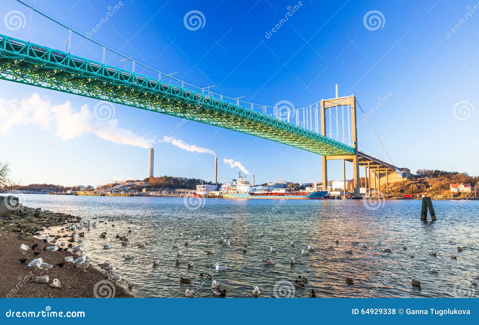 Alvsborg Bridge in Goteborg, Sweden Stock Photo - Image of panorama ...