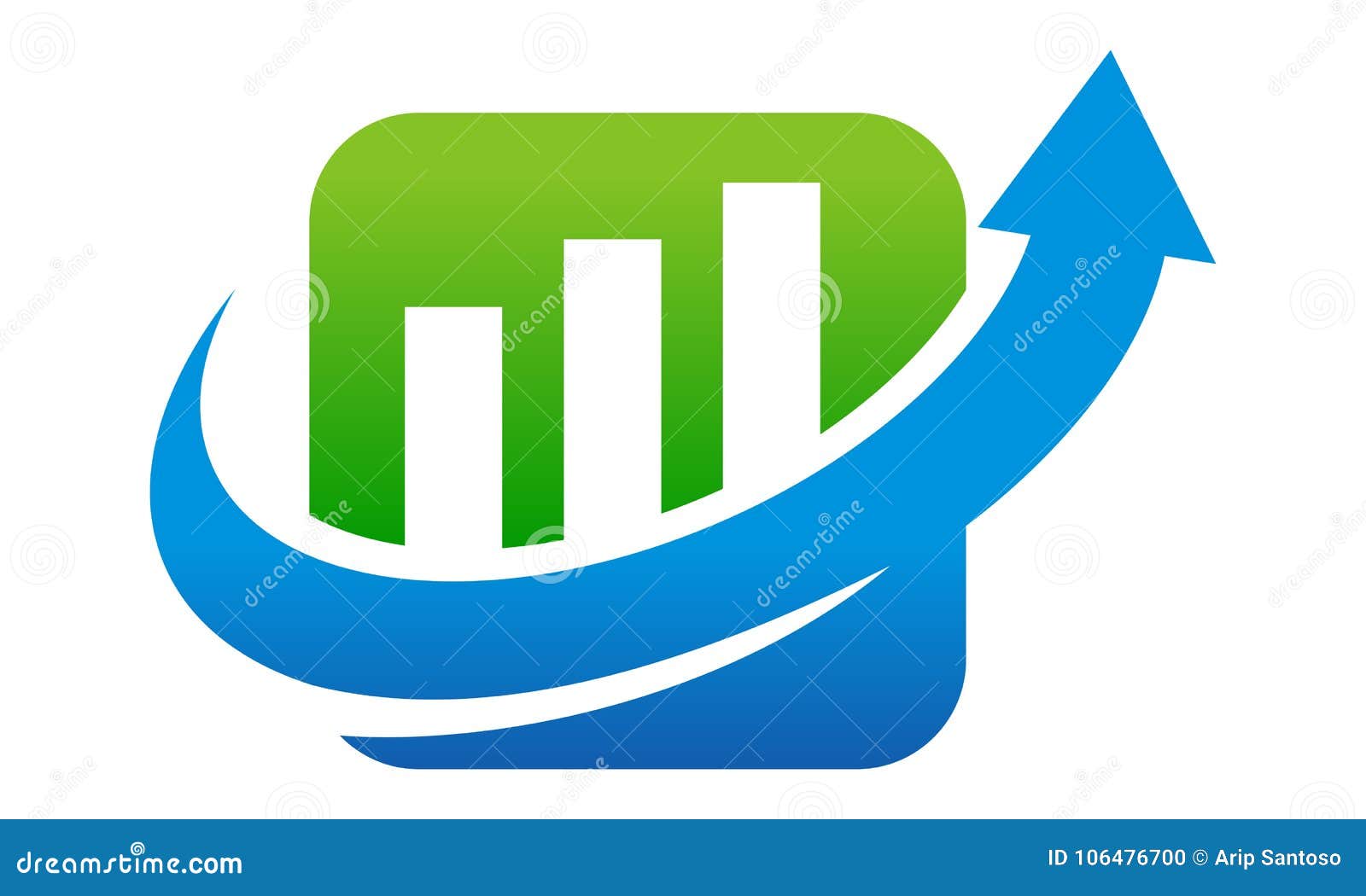 Alza Logo Design Template Del Negocio Ilustración del Vector ...