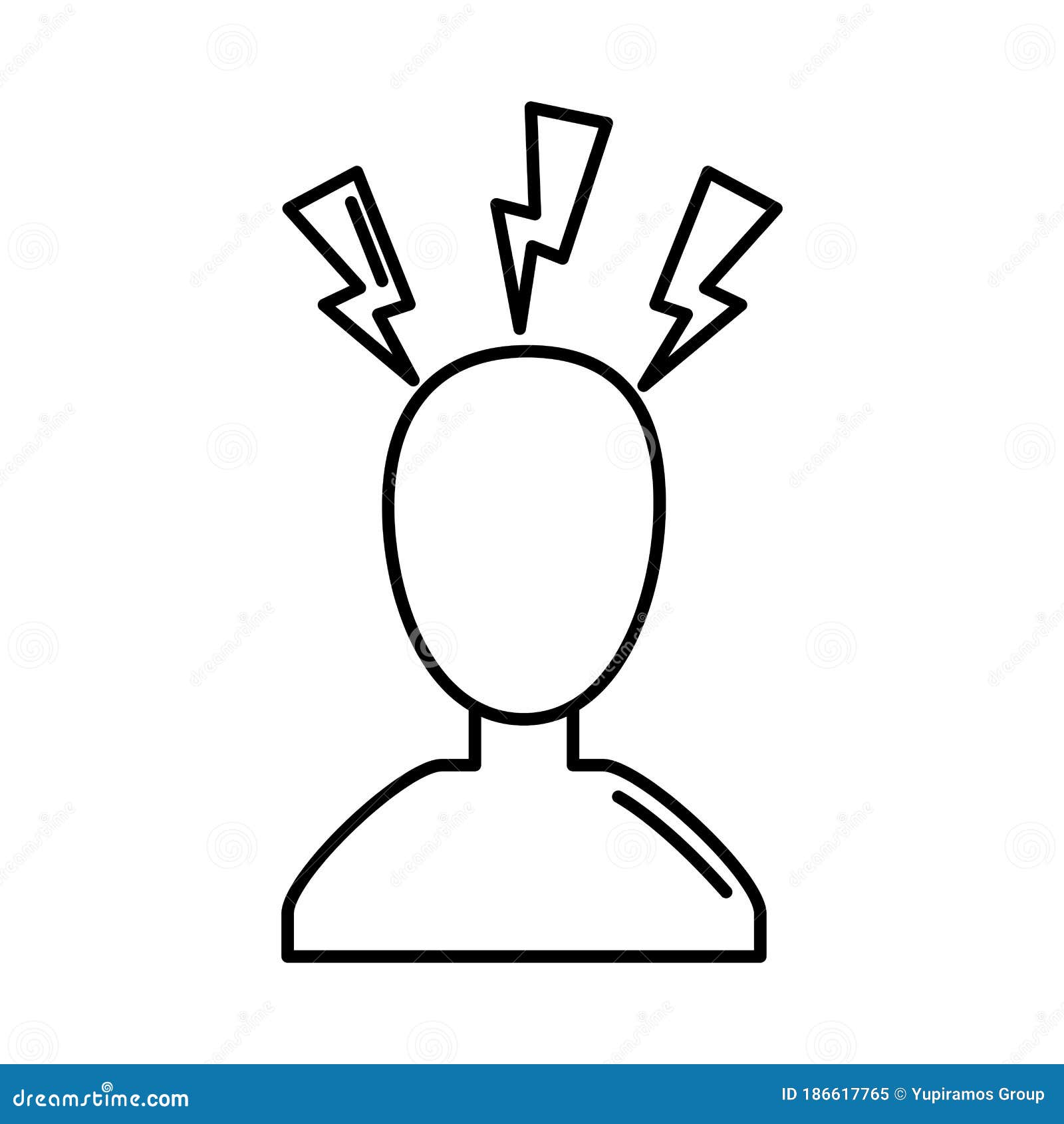 Irritability In Human Infographic Diagram Nerve Cell Structure Cartoon ...
