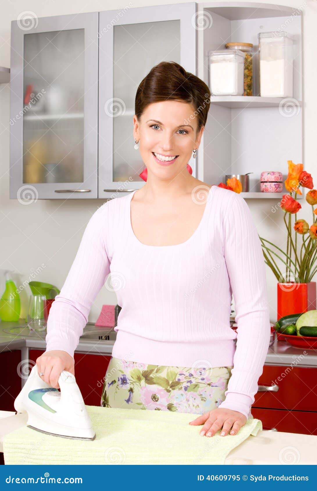 Ama de casa imagen de archivo. Imagen de disfrutar, atractivo - 40609795