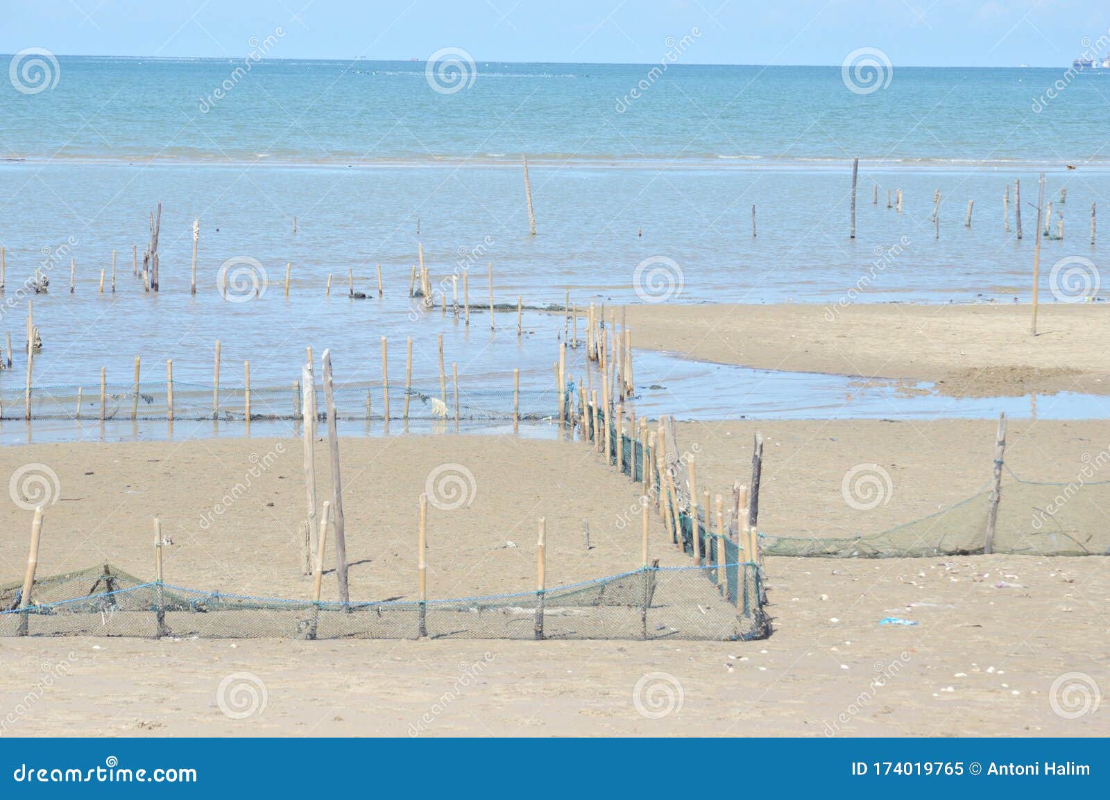 Amal Beach Tarakan, Indonesia Stock Image - Image of sunlight, clear ...