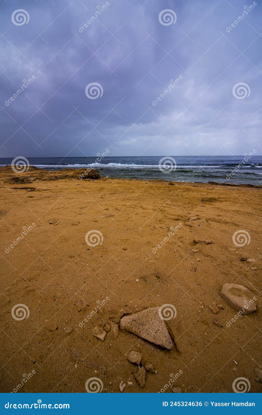Amala Beach stock photo. Image of water, sand, project - 245324636
