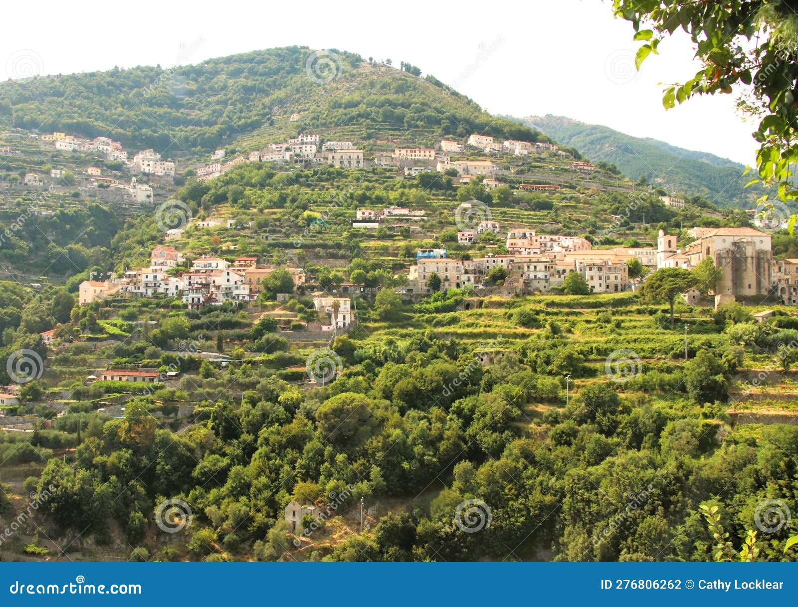 Homes Built Up A Hillside In Nazareth, Israel Royalty-Free Stock Photo ...