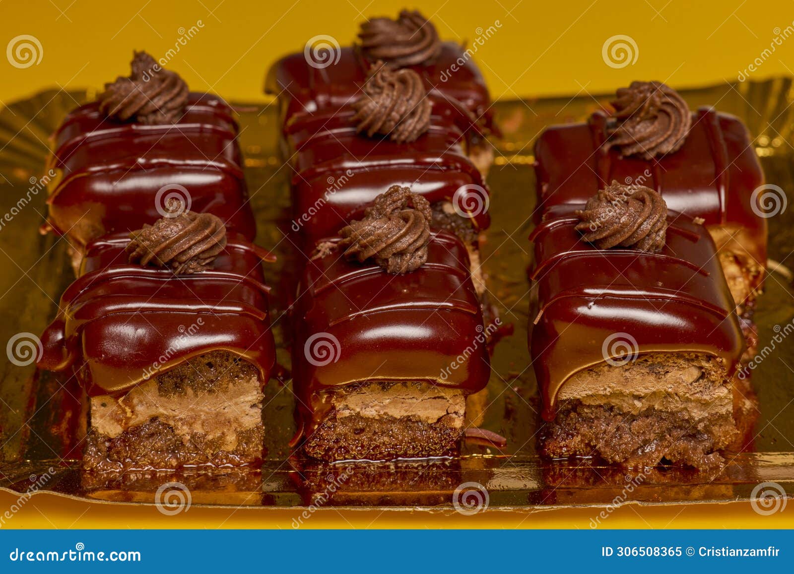 Amandina Cakes on a Paper Plate Stock Image - Image of cookies, cuisine ...