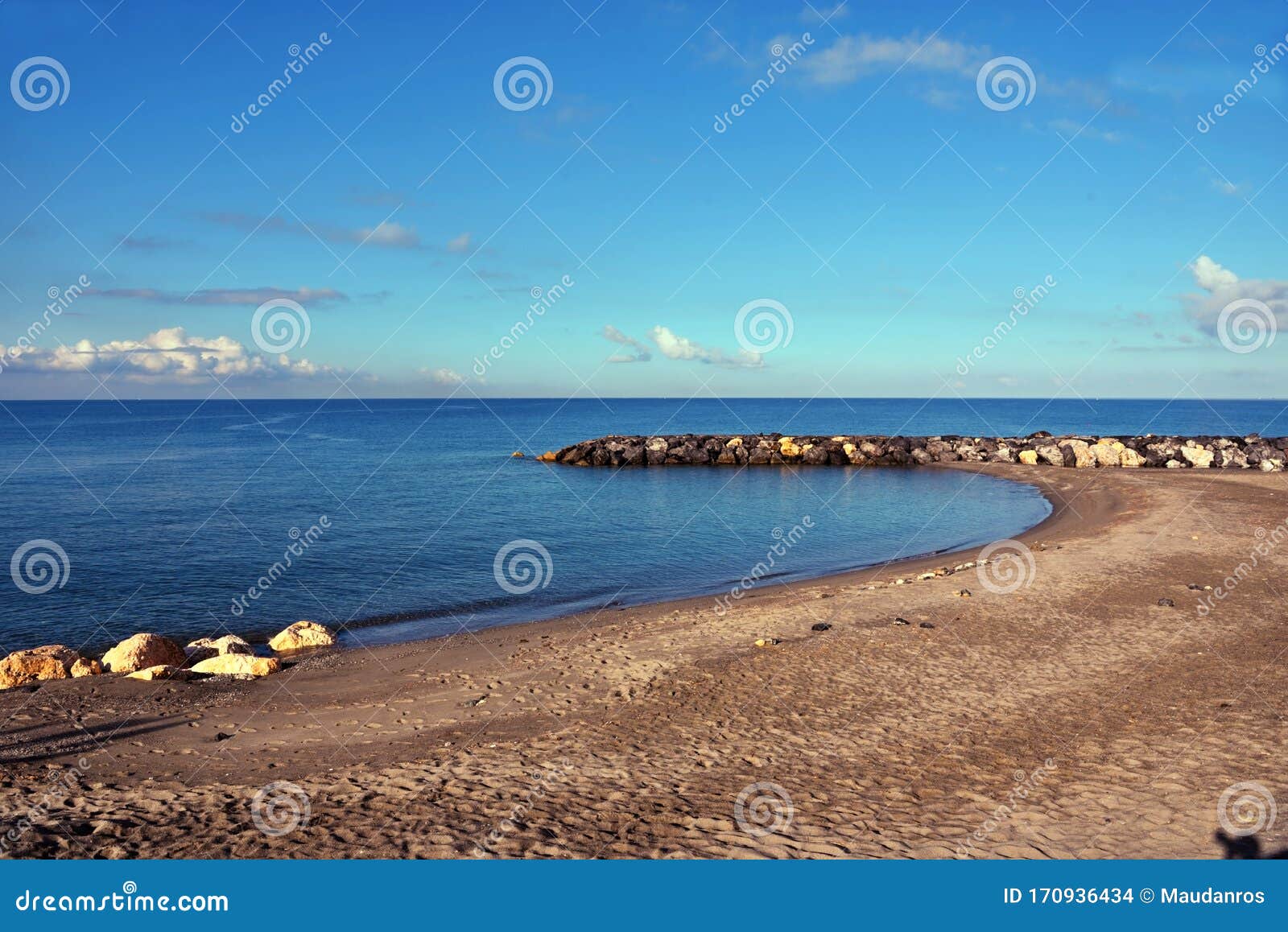 Amantea calabria italy stock photo. Image of sand, water - 170936434