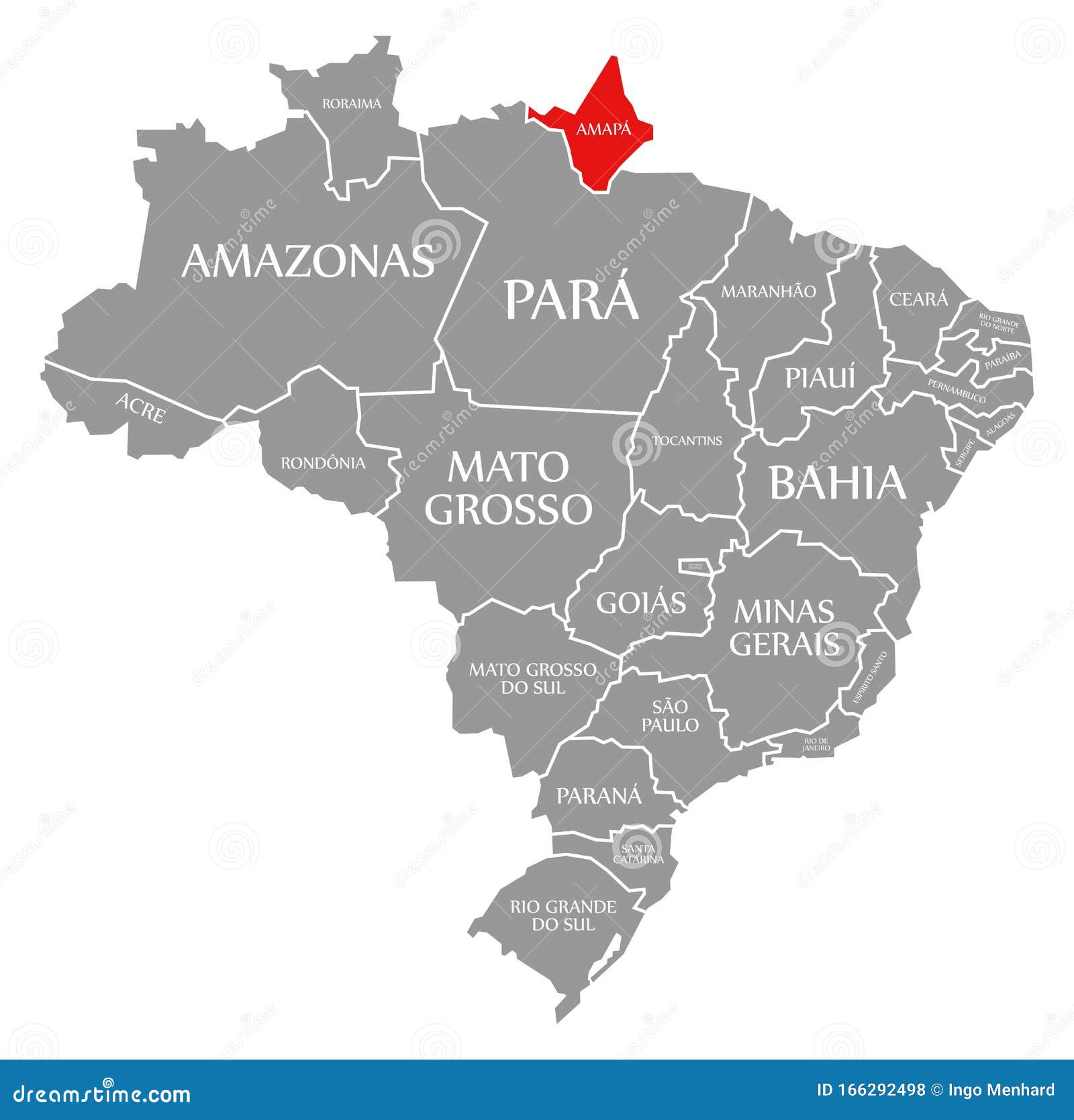 Modern Map - Amapa BR Brazil Stock Photo | CartoonDealer.com #82452180 Modern Map - Amapa BR Brazil Stock Photo | CartoonDealer.com #82452180