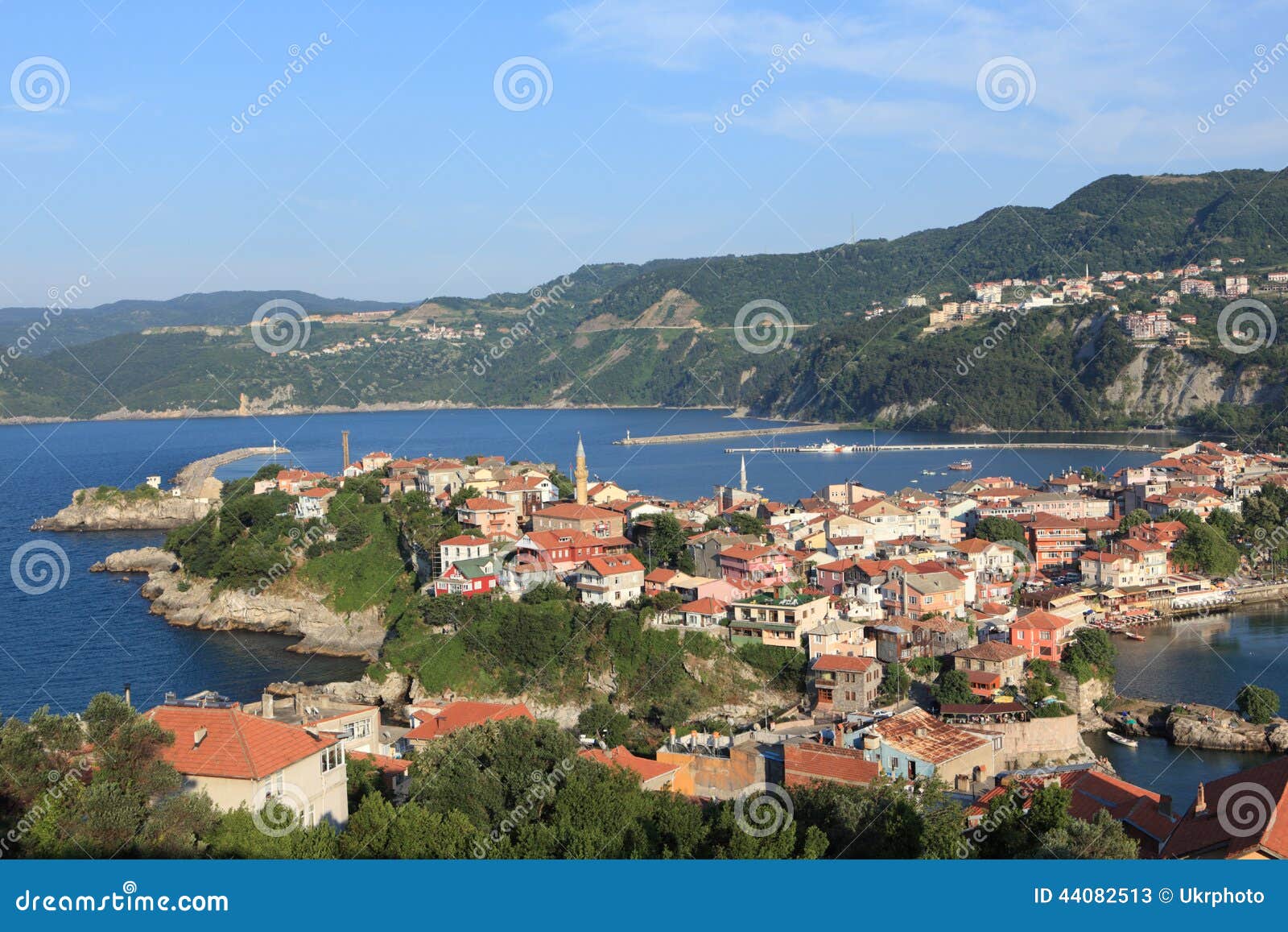 Amasra, Turkey stock image. Image of leisure, minarets - 44082513