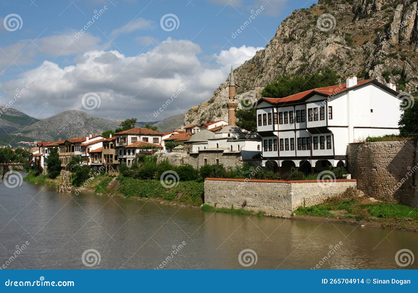 Amasya - TURKEY stock photo. Image of castle, amasya - 265704914