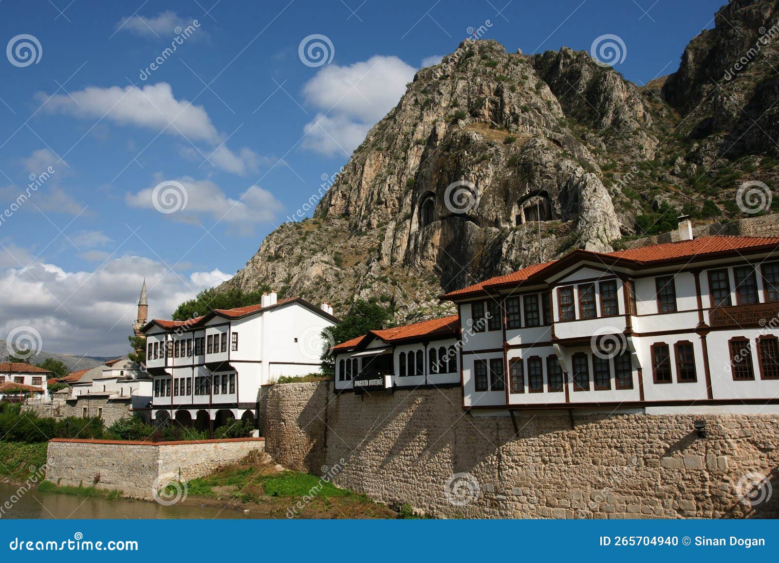 Amasya - TURKEY stock photo. Image of amasya, castle - 265704940