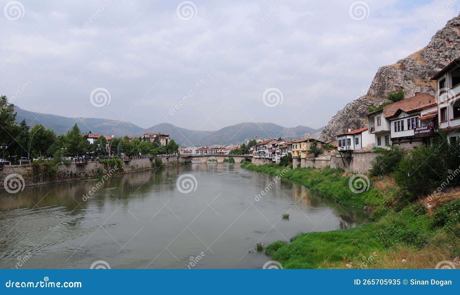 Amasya - TURKEY stock image. Image of village, tower - 265705935