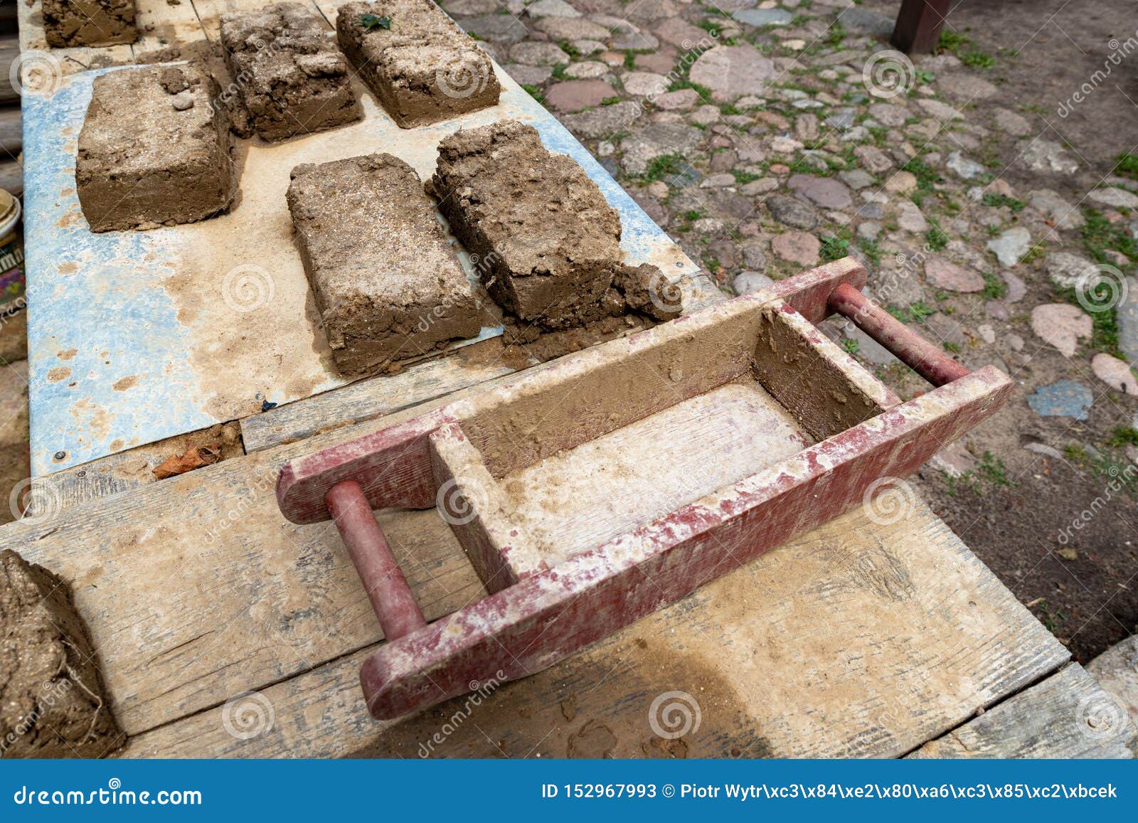 Amateur Production of Bricks. Ancient Methods of Making Clay Blocks ...