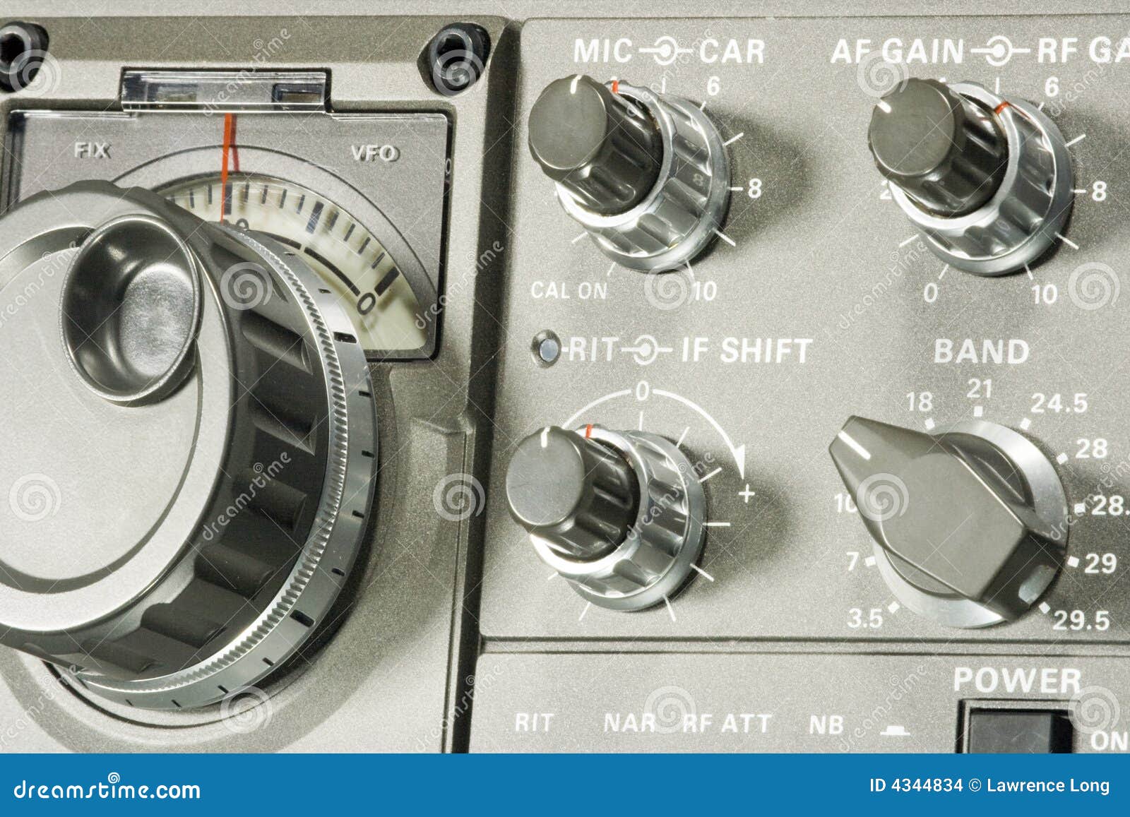 Amateur radio stock photo. Image of electronics, band - 4344834