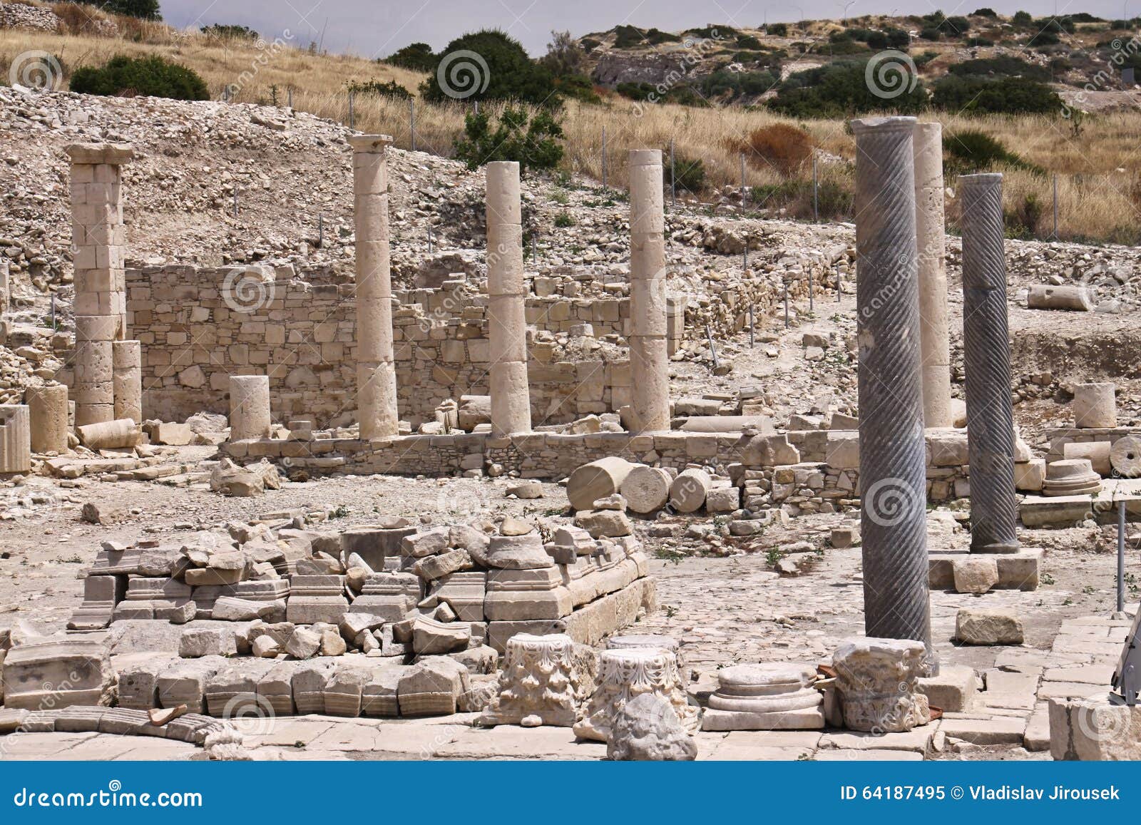 Amathus Ruins, Limassol, Cyprus Stock Image - Image of cyprus ...