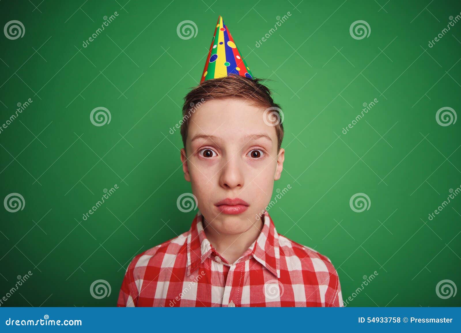 Amazed child stock photo. Image of portrait, occasion - 54933758