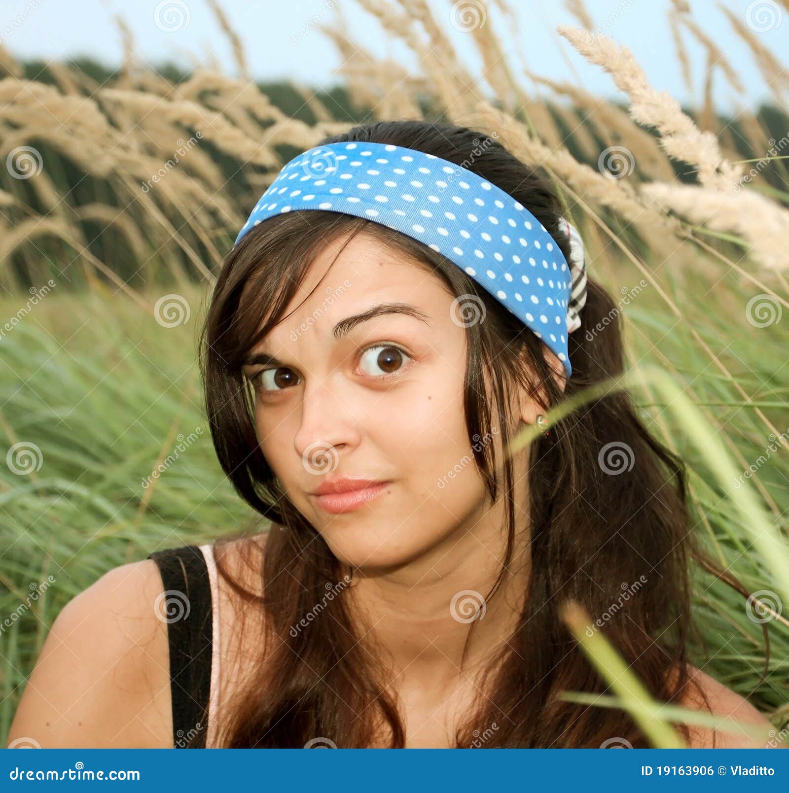 Amazed female face stock photo. Image of nature, caucasian - 19163906