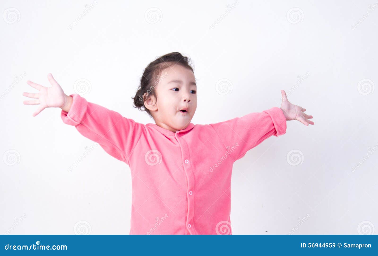 Amazed Little Kid Very Excited Stock Image - Image of cheerful ...