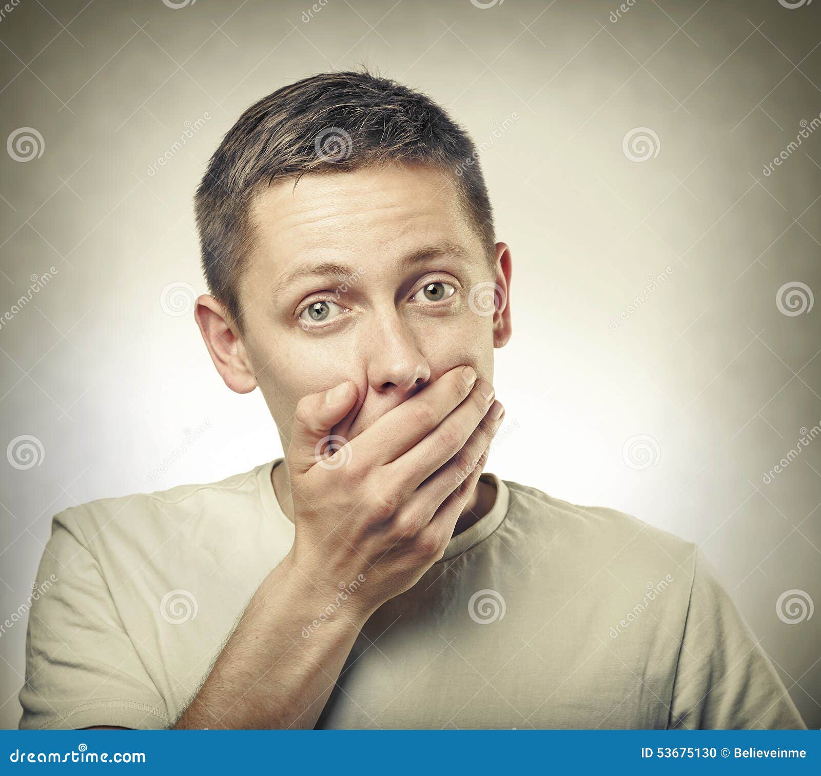 Amazed man stock photo. Image of astonishment, attractive - 53675130